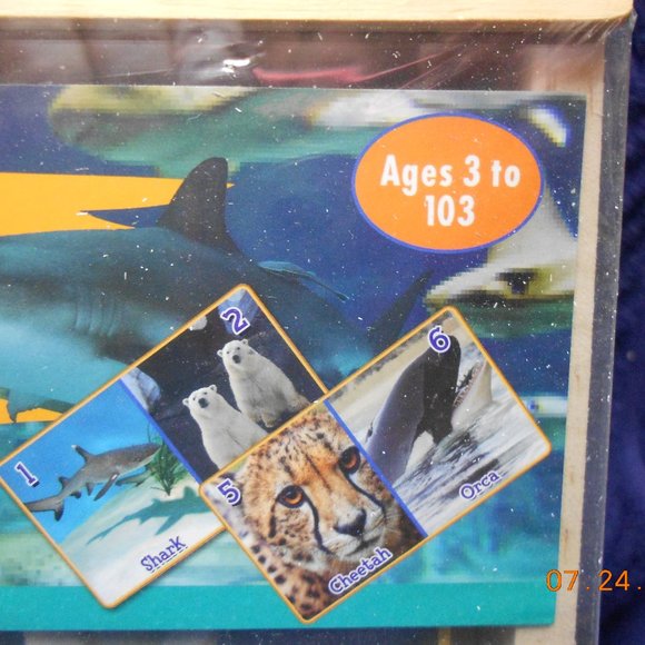 Seaworld | Toys | Set 28 Wildlife Jumbo Dominoes Animal Seaworld | Poshmark